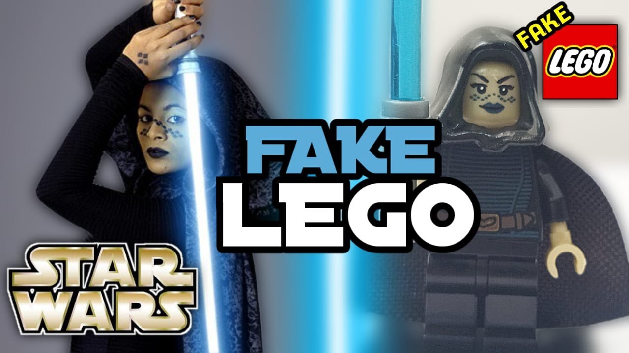 LEGO Star Wars Barriss Offe Fake Lego Clone Wars Minifigure | Pogo ...