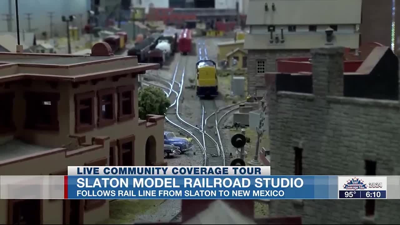 Slaton Model Railroad Studio offers historic glimpse of the line to New ...