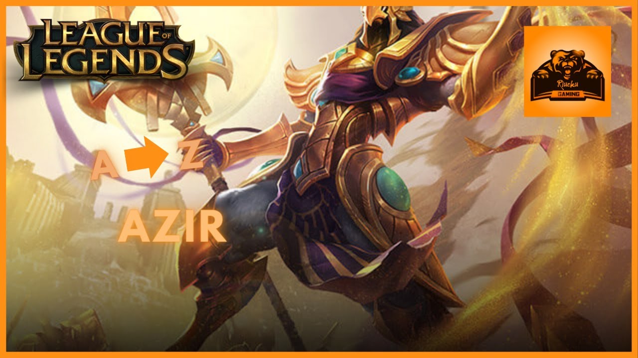 DE LA "A" A LA "Z" EN LA TOP LANE CHALLENGE | AZIR - YouTube