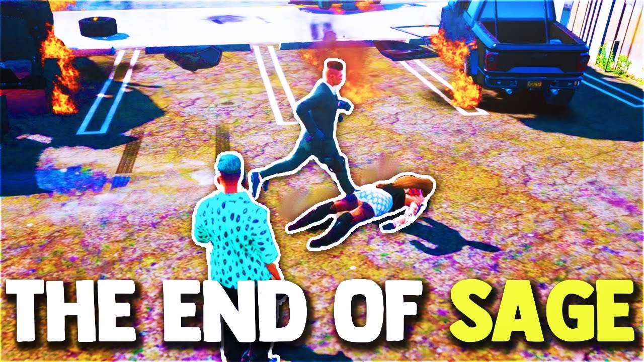 SAGE GETS KILLED BY VEHICLE EXPLOSION ACCIDENT! PRANK GONE WRONG #sandboxrp #fivem #gtarp - YouTube