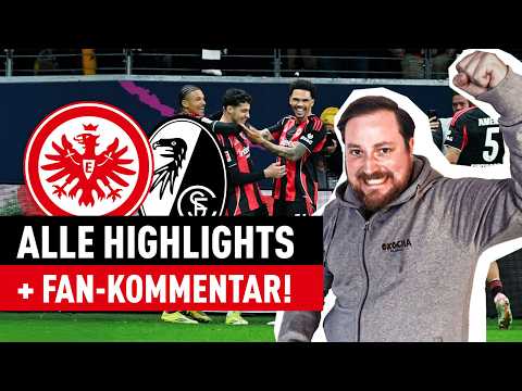 Eintracht Frankfurt - SC Freiburg mit Fan-Kommentar | Bundesliga Highlights