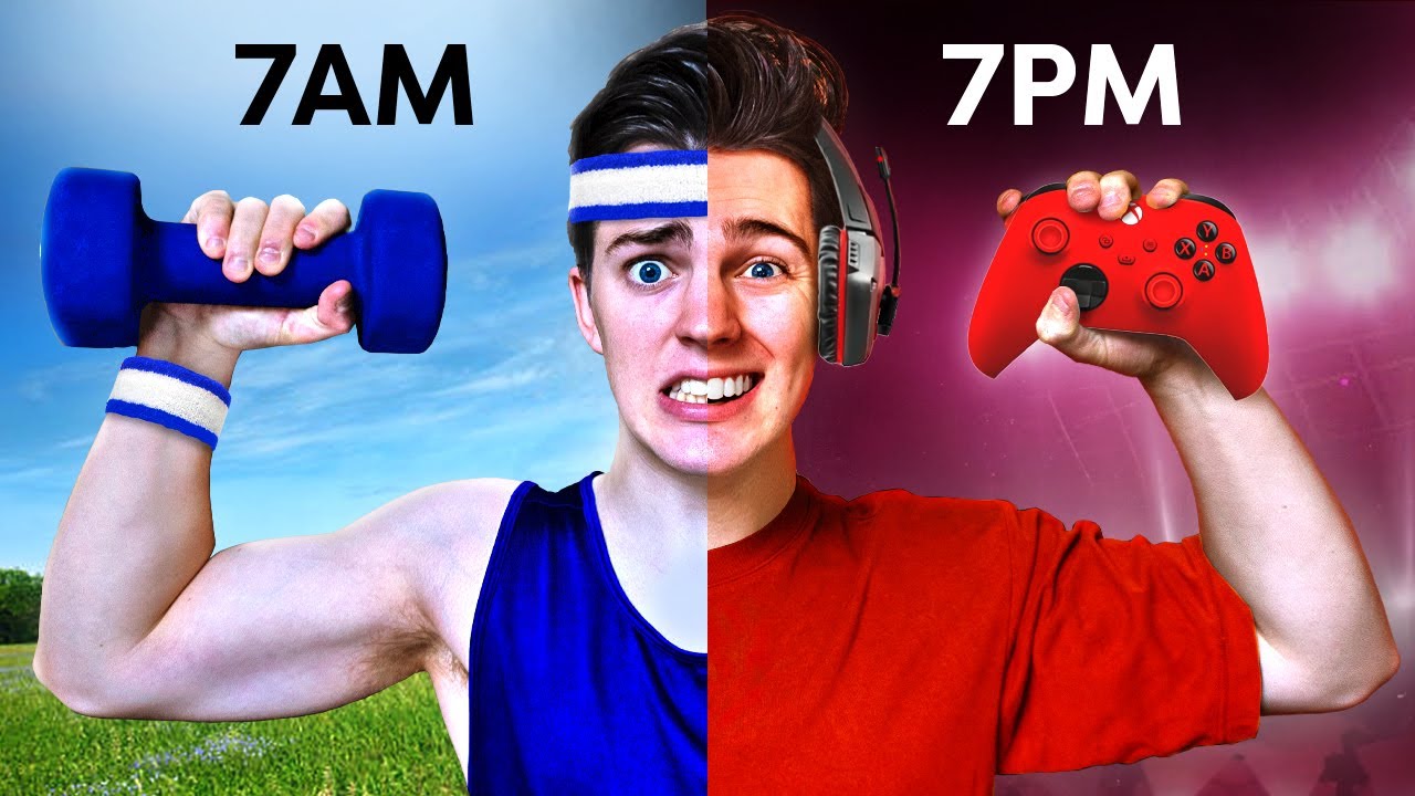 I Trained Like a Pro Gamer for a Day (Harder than you think) - YouTube