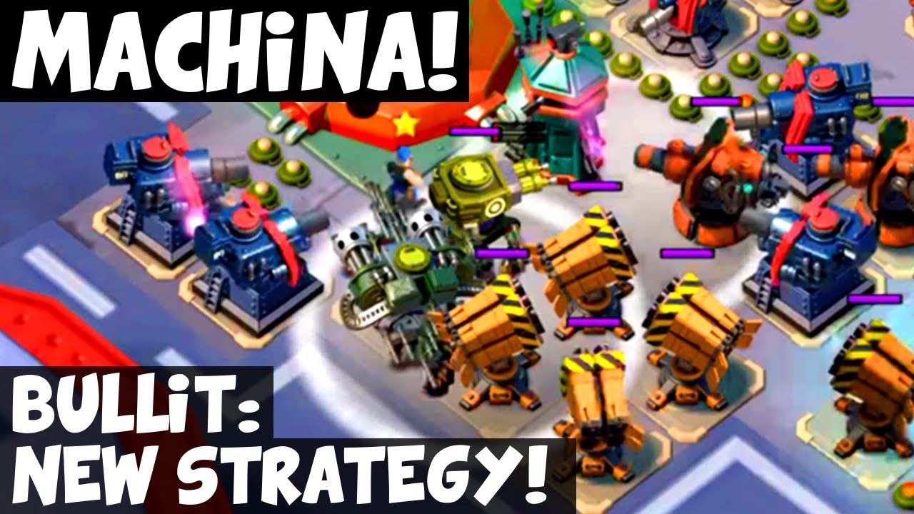 Machina: New Strategy with Bullit! Boom Beach - YouTube