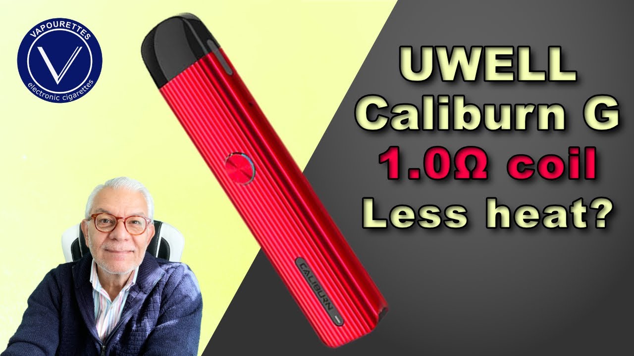 Uwell Caliburn G 1.0ohm coil performance review. Is it more tolerable ...