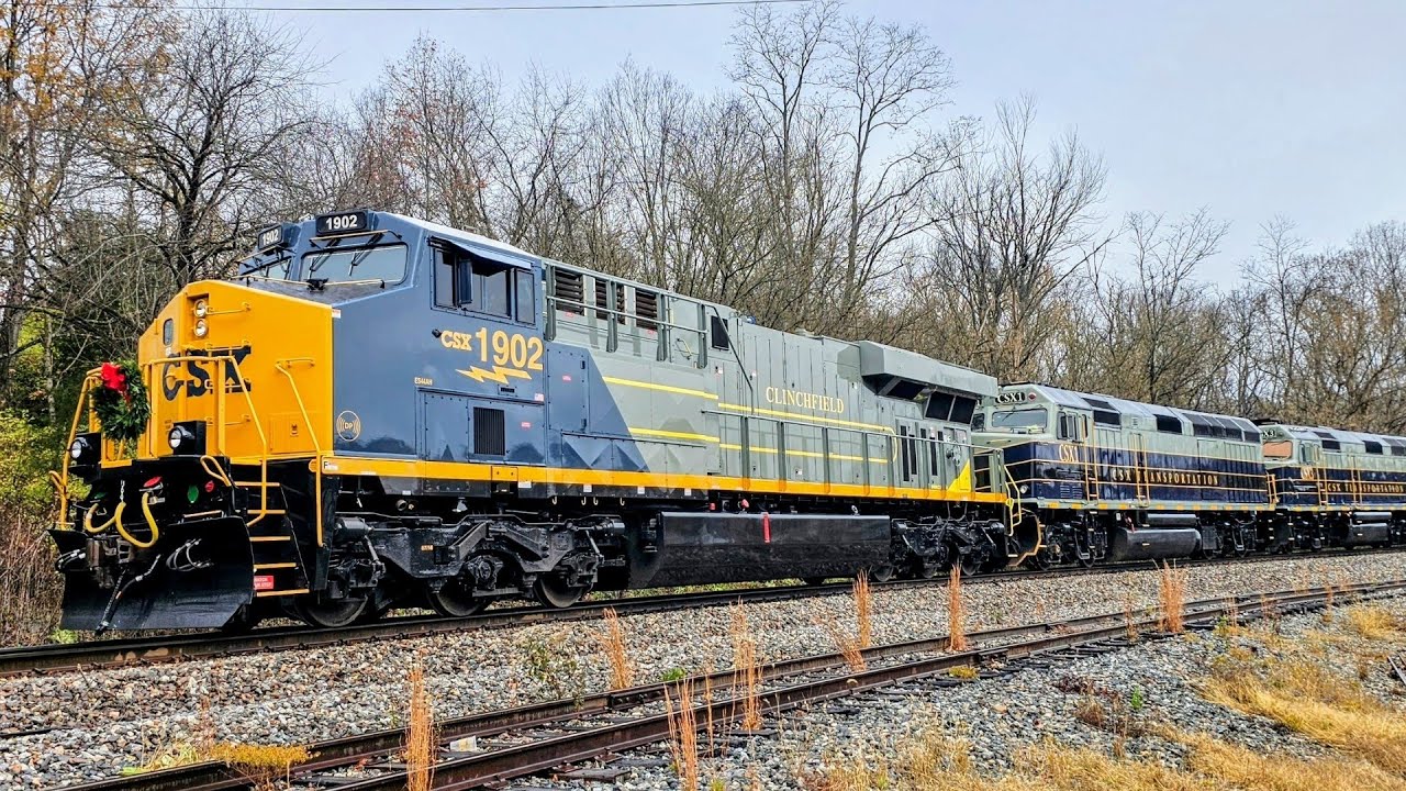 CSX's 82nd Santa Train: 11-23-24 - YouTube