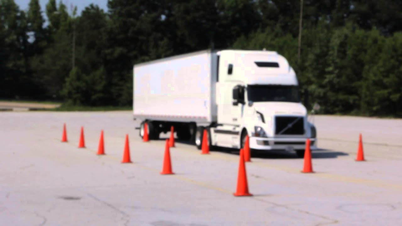 Straightline Backing www.KBCTransportTraining.com - YouTube