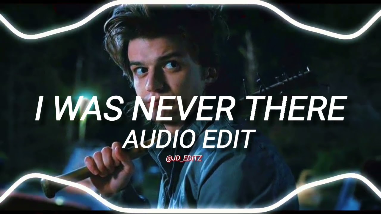 I was never there - The weekend ft. Gesaffelstein - [AUDIO EDIT] - YouTube
