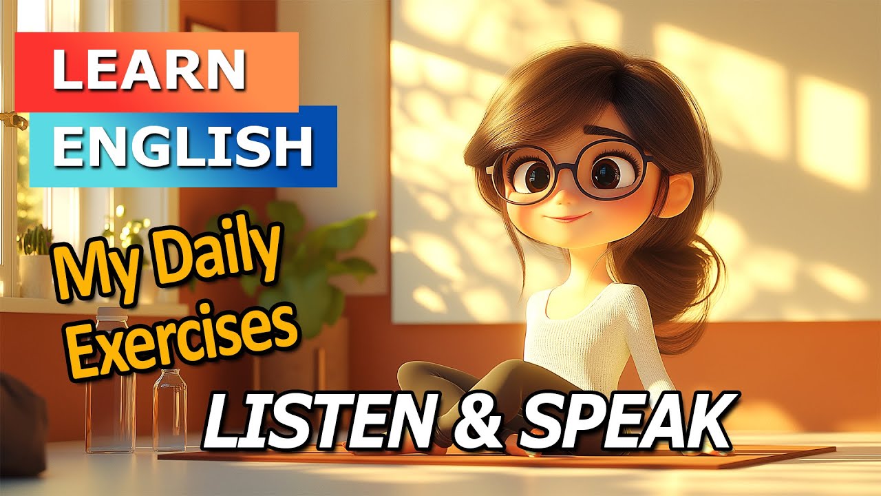 How I Exercise Daily to Stay Fit | Improve your English | Practice ...