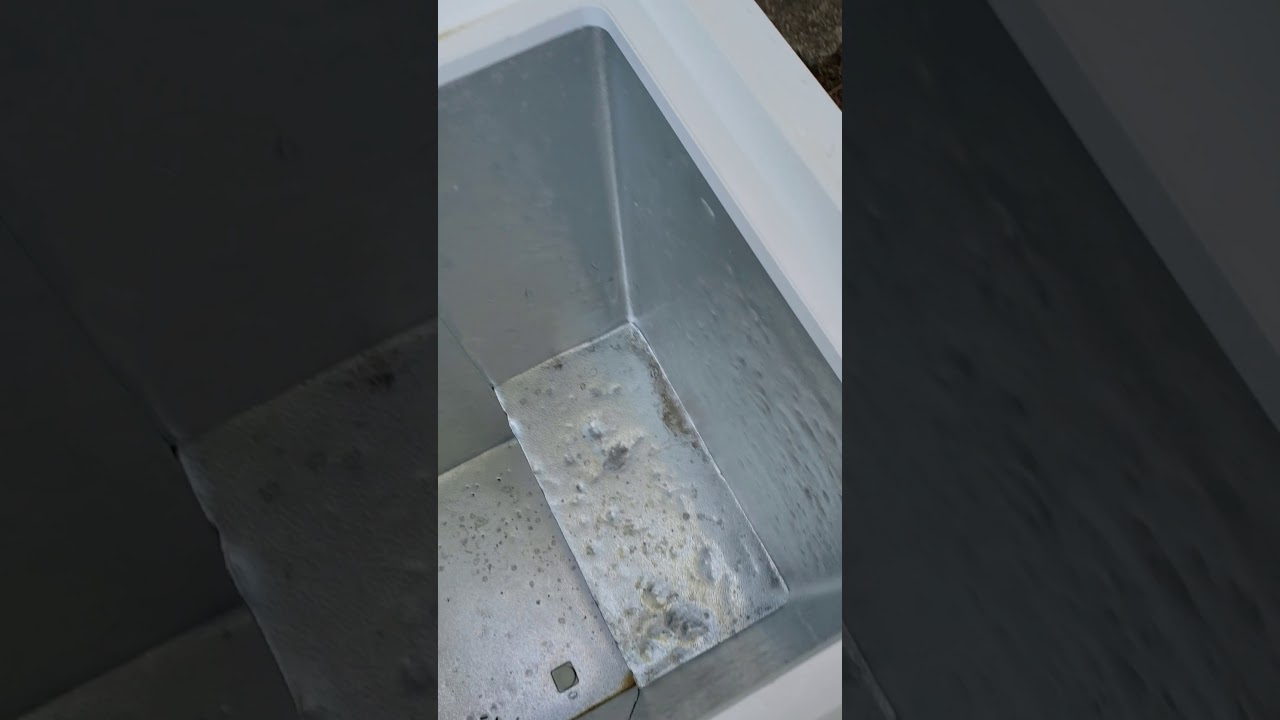 Smoker out deep freezer part 1 - YouTube