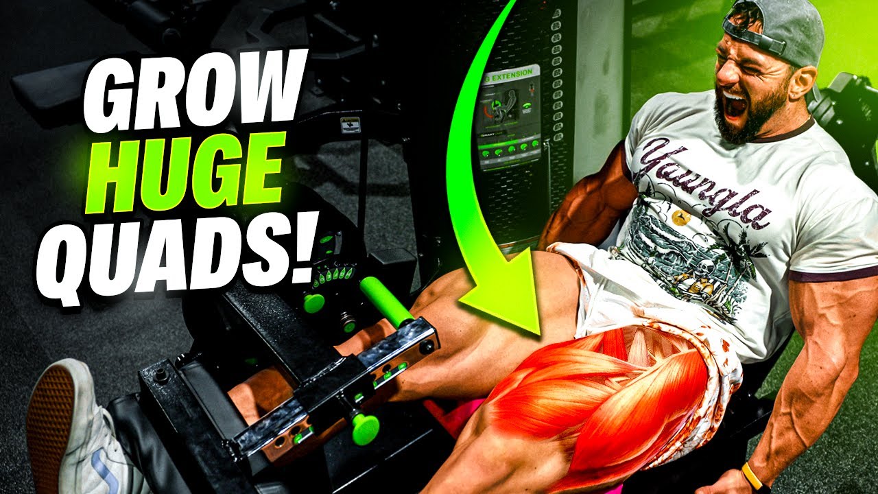 The Perfect Science Based Leg Workout For Maximal Quad Gains - YouTube