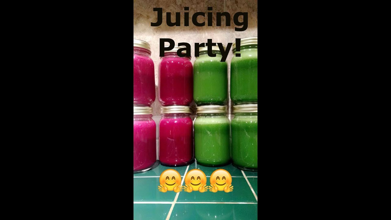 Juicing Party | Juicing Recipes | Weight Loss Tip | Trim with Jenn ...