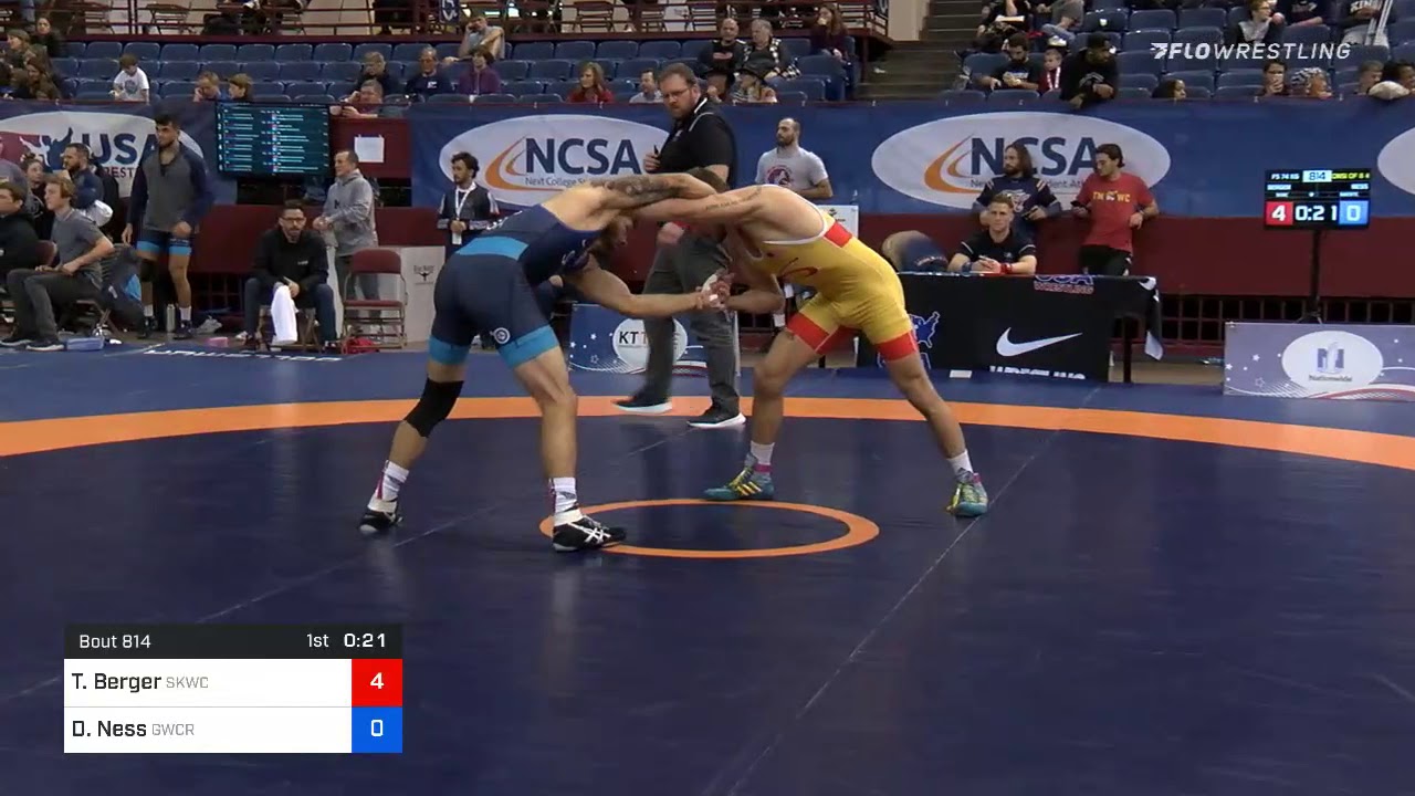 74 Kg Consolation Tyler Berger Sunkist Kids Wrestling Club Vs Dylan ...