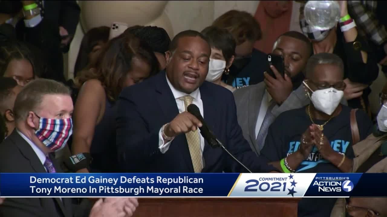 Ed Gainey elected Pittsburgh mayor - YouTube