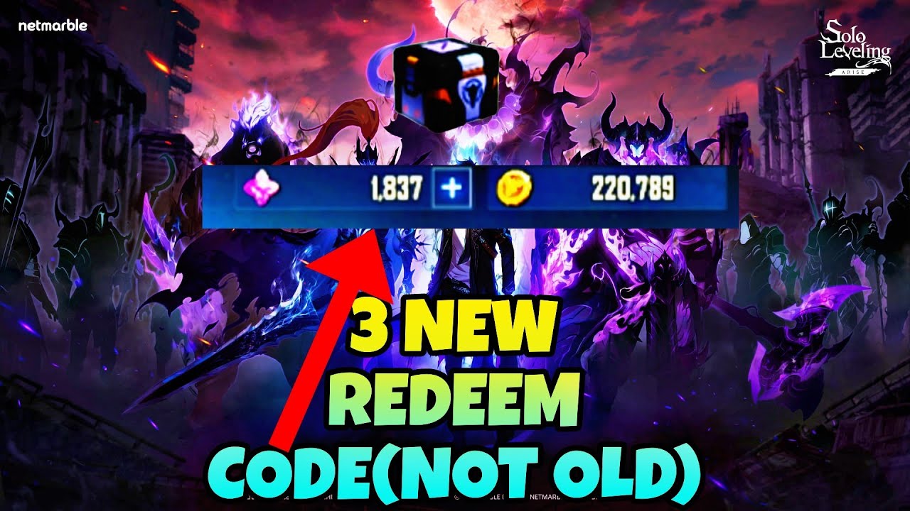 3 NEW REDEEM CODE😍! SOLO LEVELING: ARISE FREE REWARDS!!! - YouTube