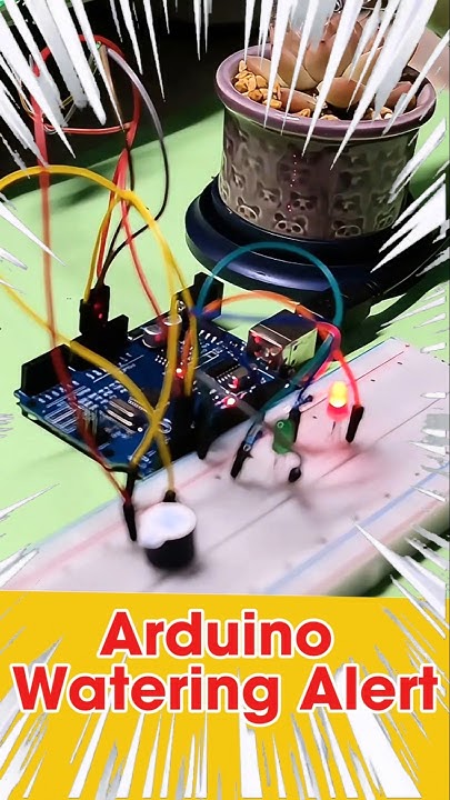 Diy Arduino Automatic Watering System With Alarm Easy Project 💧 Shorts Arduino 1927