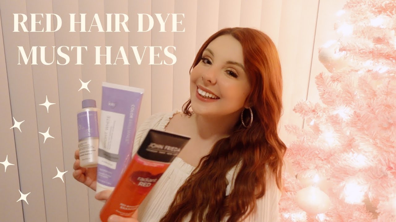 Everything You Need To Dye Your Hair Copper Red At Home ♡ All From