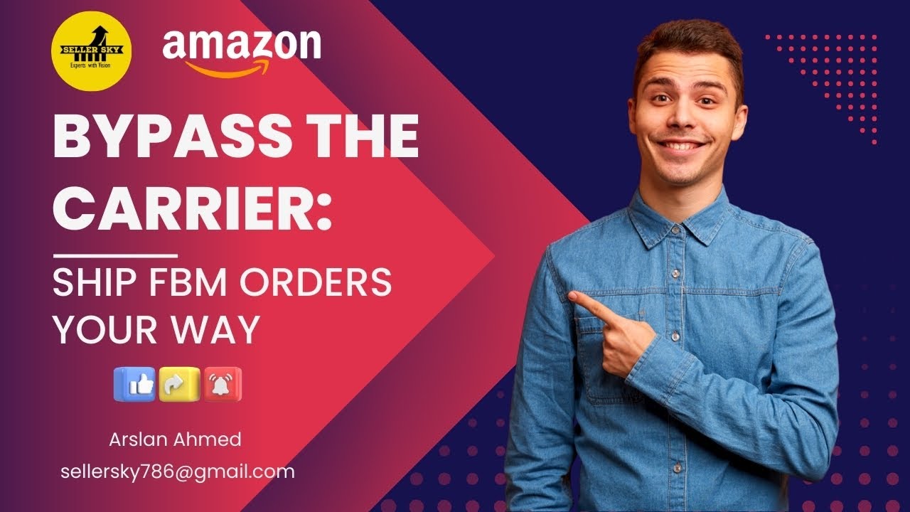 How to Confirm Shipment in a Self-Ship Order on Amazon-Level Up Your ...