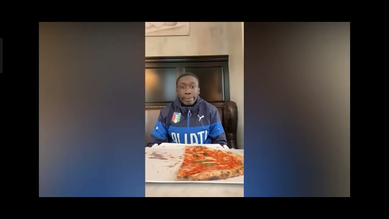 cutting pizza in khaby lame style #shorts # - YouTube