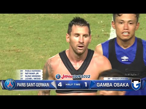 Lionel Messi vs Gamba Osaka (25/07/2022)