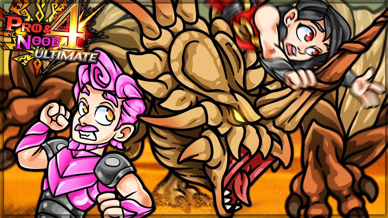 JUSTICE FOR MONOBLOS - Pro and Noob VS Monster Hunter 4 Ultimate ...