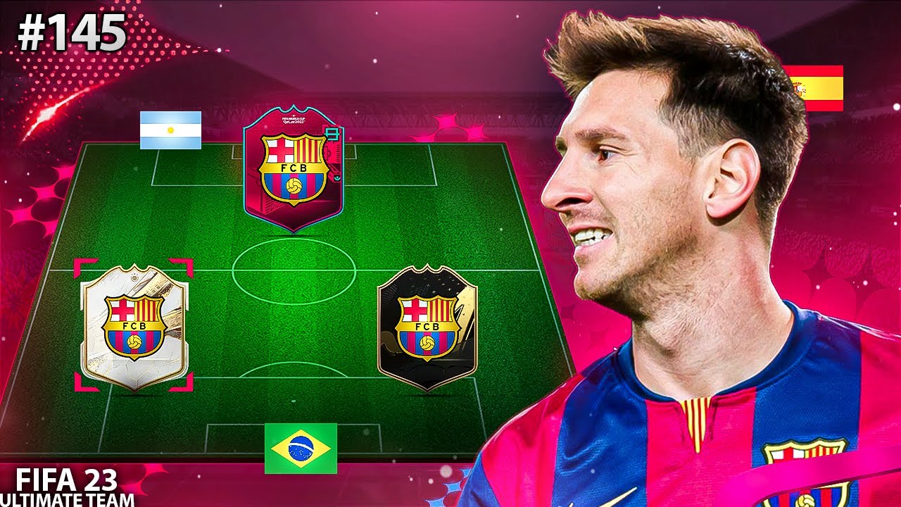 ZAGRAŁEM SKŁADEM FC BARCELONY Z SEZONU 14/15- FIFA 23 ULTIMATE TEAM ...