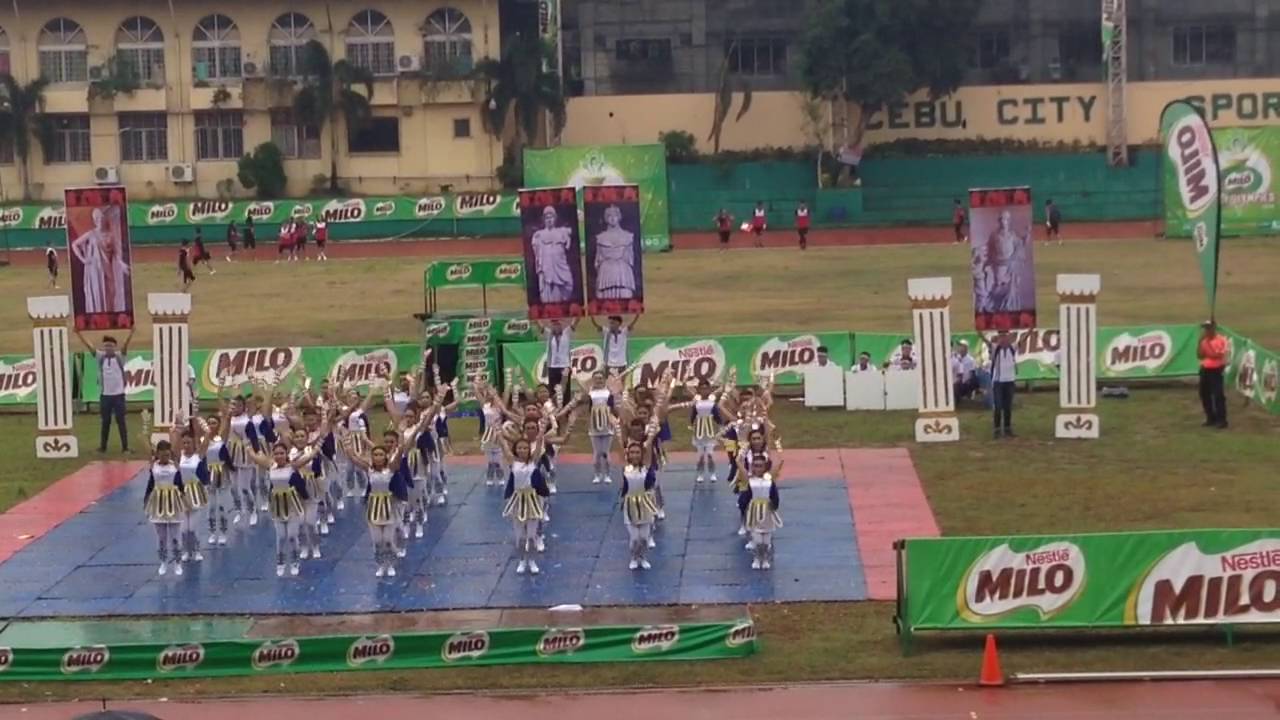 CIC: CHAMPION MILO OLYMPICS CHEERDANCE COMPETITION 2016 - YouTube