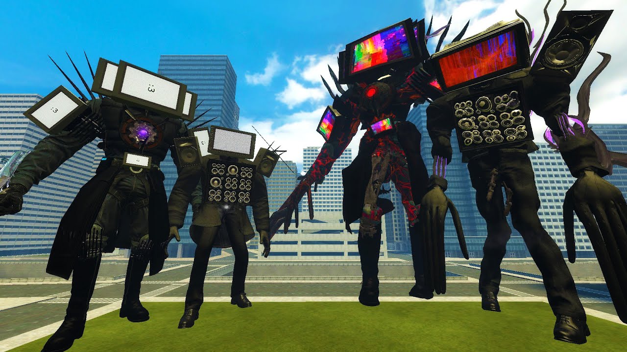 EVOLUTION OF CORRUPTED TITAN TV MAN! - Skibidi Toilet In Garry's Mod ...