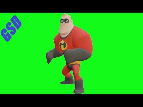 Mr Incredible Green Screens - YouTube