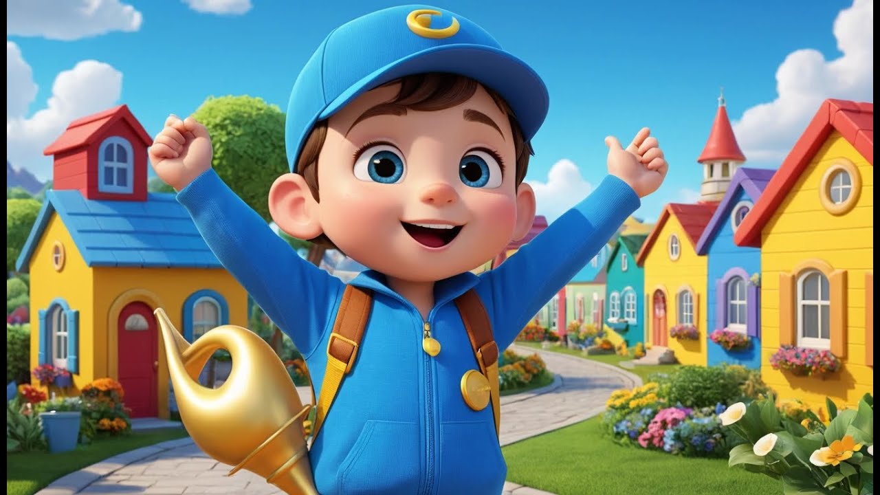 Little Boy Blue Rhyme Song | Popular Nursery Rhyme | Educational Kids ...