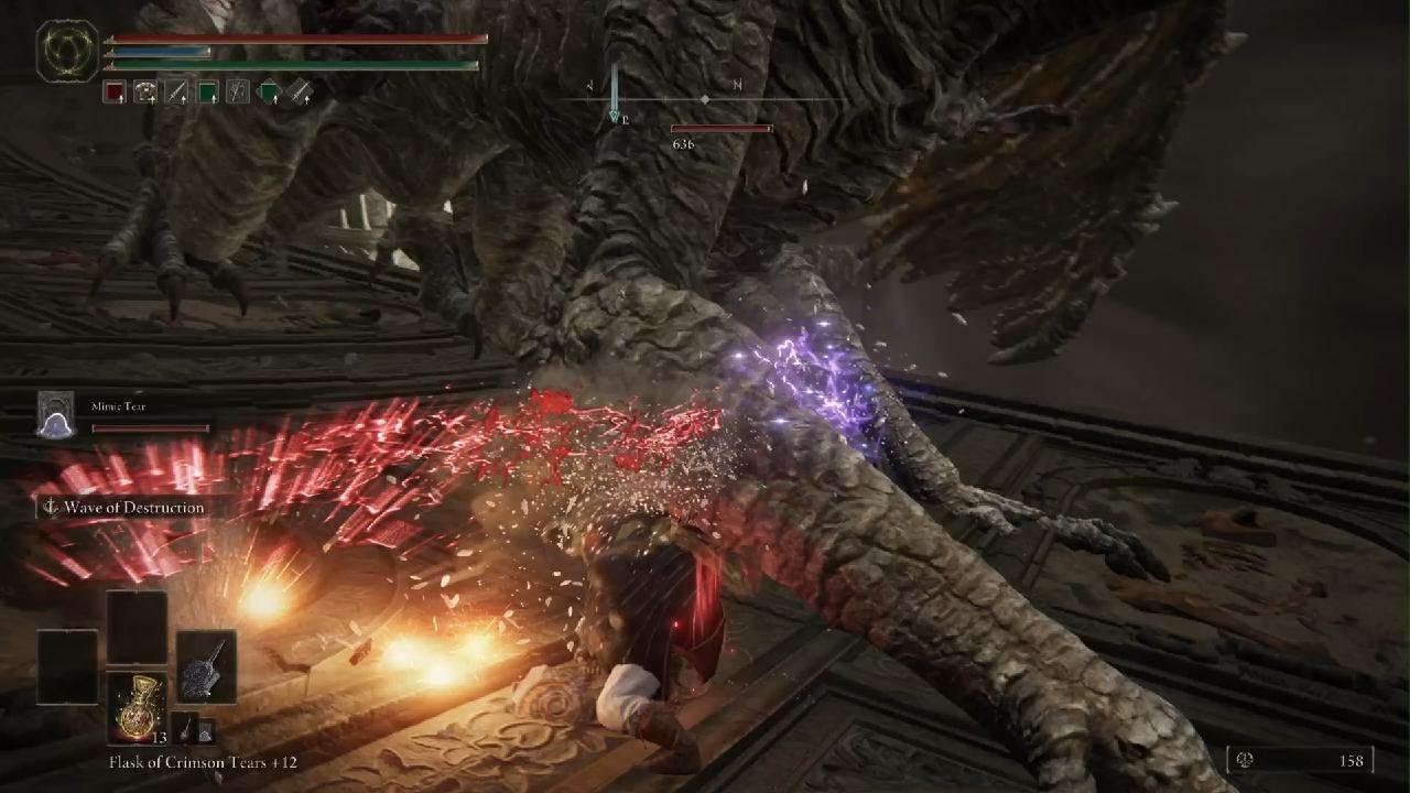 ELDEN RING PS5 - Farum Azula Dragon - YouTube