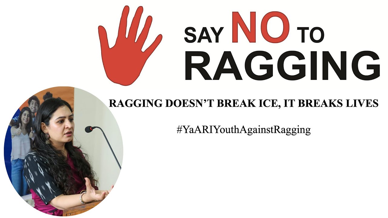 Say No to Ragging - YouTube