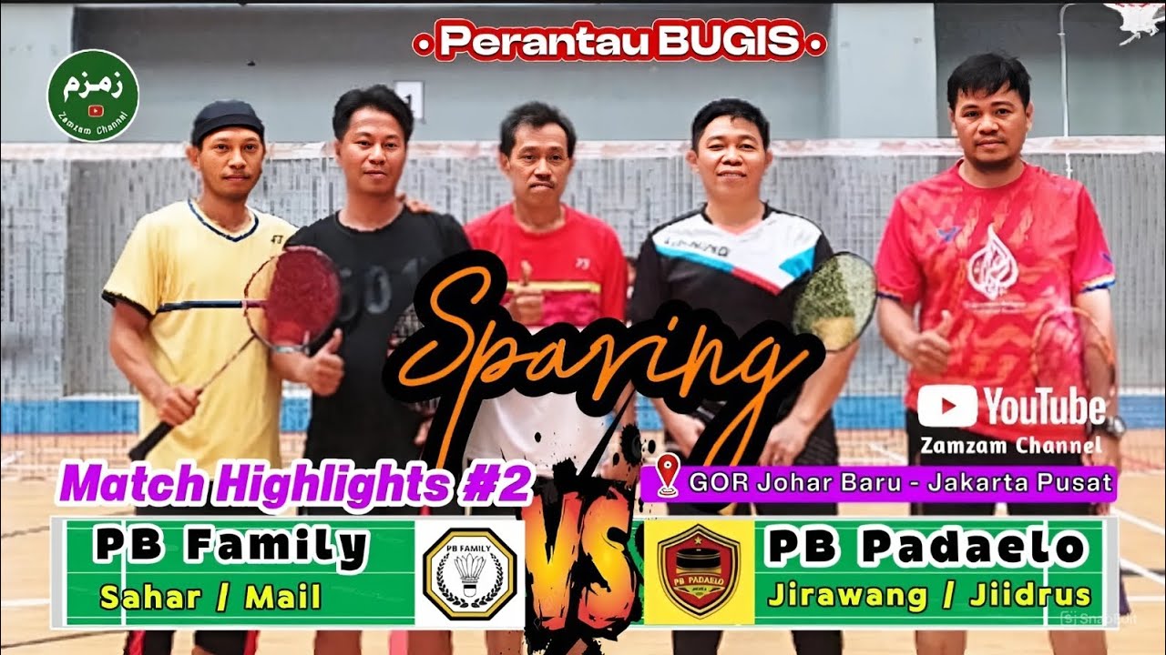 Badminton Highlights | MATCH HIGHLIGHTS #2 | Sparing PB Family Johar ...