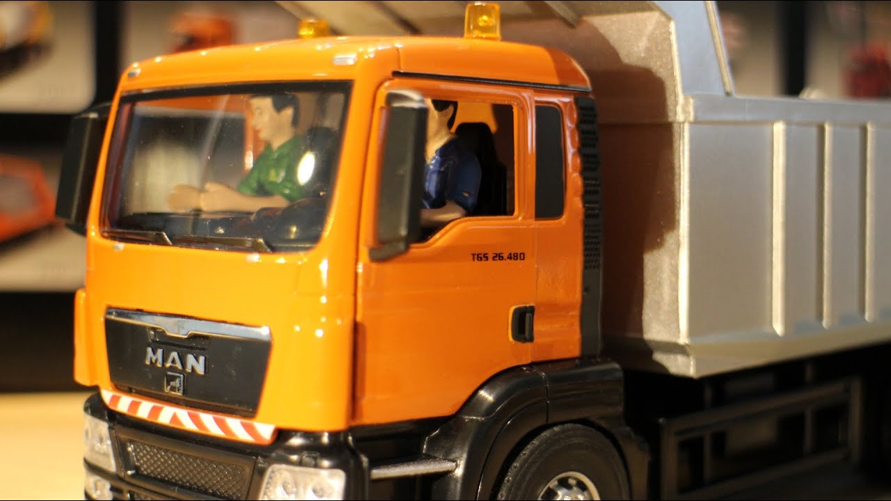 RC MAN Dump Truck Part 1 - Model Disassembly and RC Conversion Plan ...