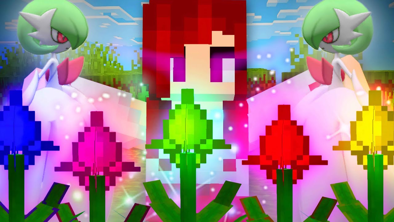 O poder das flores no Pixelmon Caos - YouTube