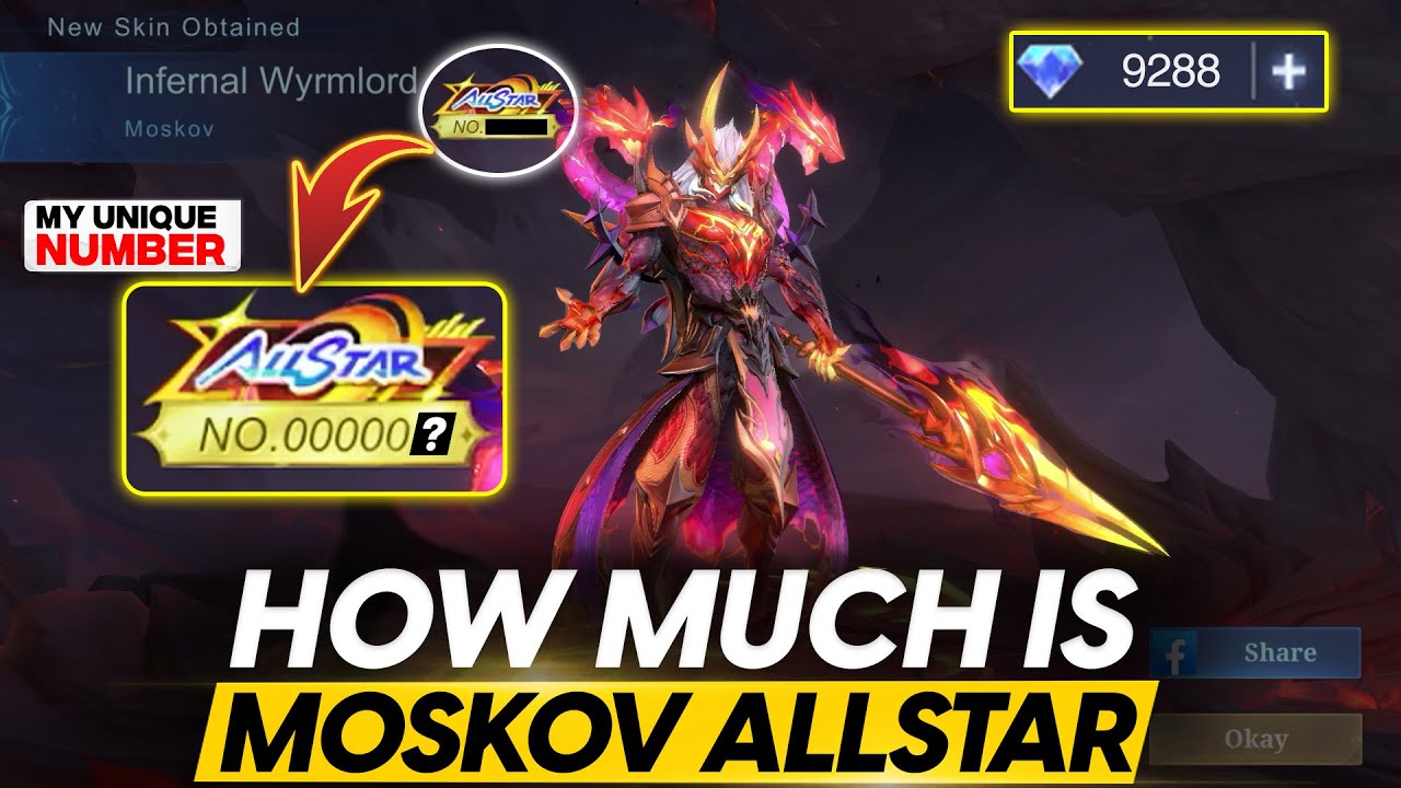 I GOT MY MOSKOV ALL STAR SKIN WITH xxx UNIQUE ID UNDER 4500 DIAS! - YouTube