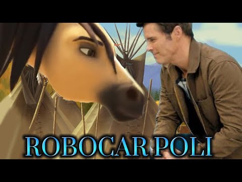 Robocar Poli (Spirit stallion of the cimarron) Tom & Spirit and Poli ...
