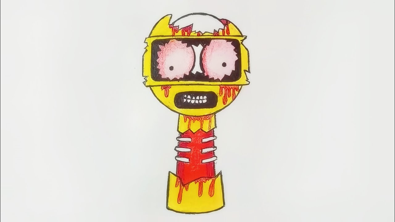 How to Draw Sprunki Incredibox Phase 4 Step by Step - YouTube