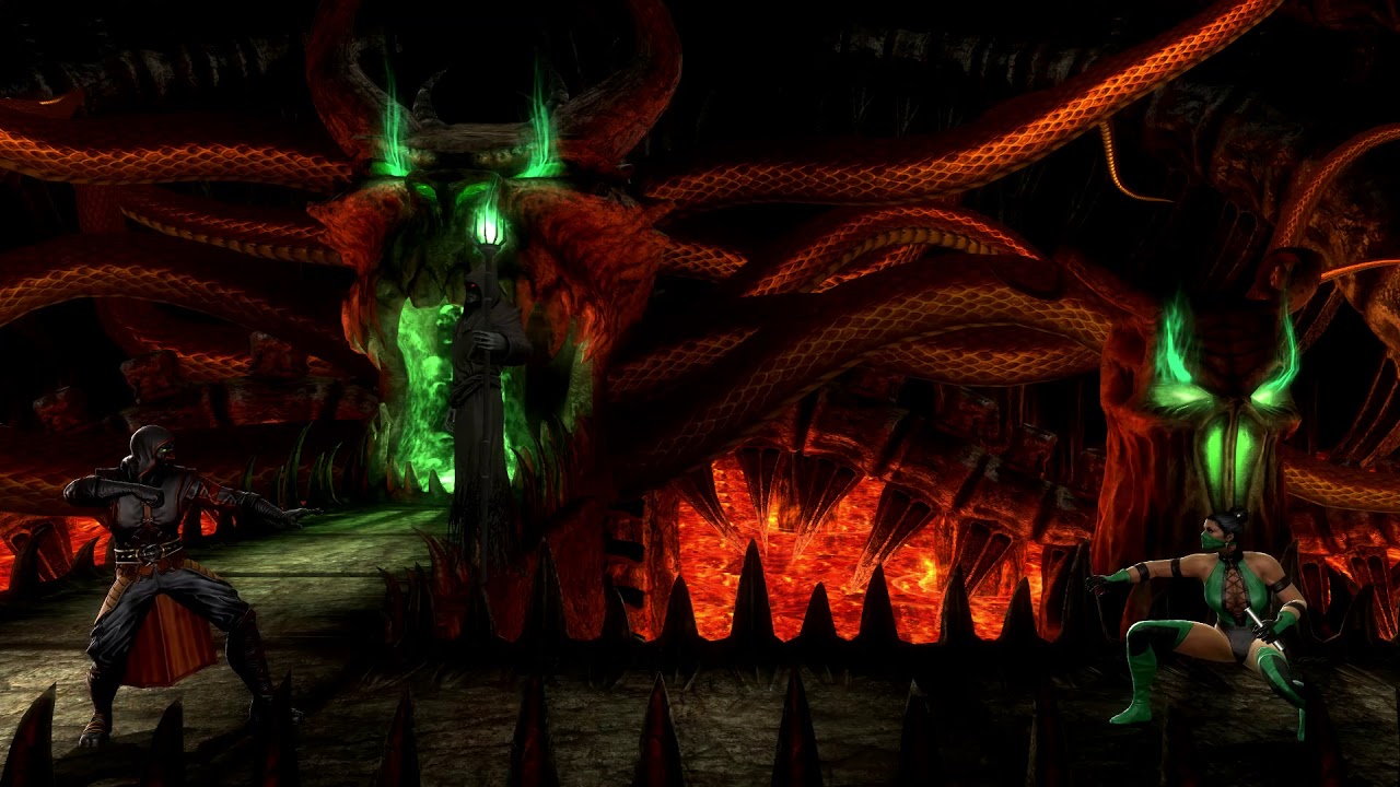 Mortal Kombat 9 The Soul Chamber Ambiance - YouTube