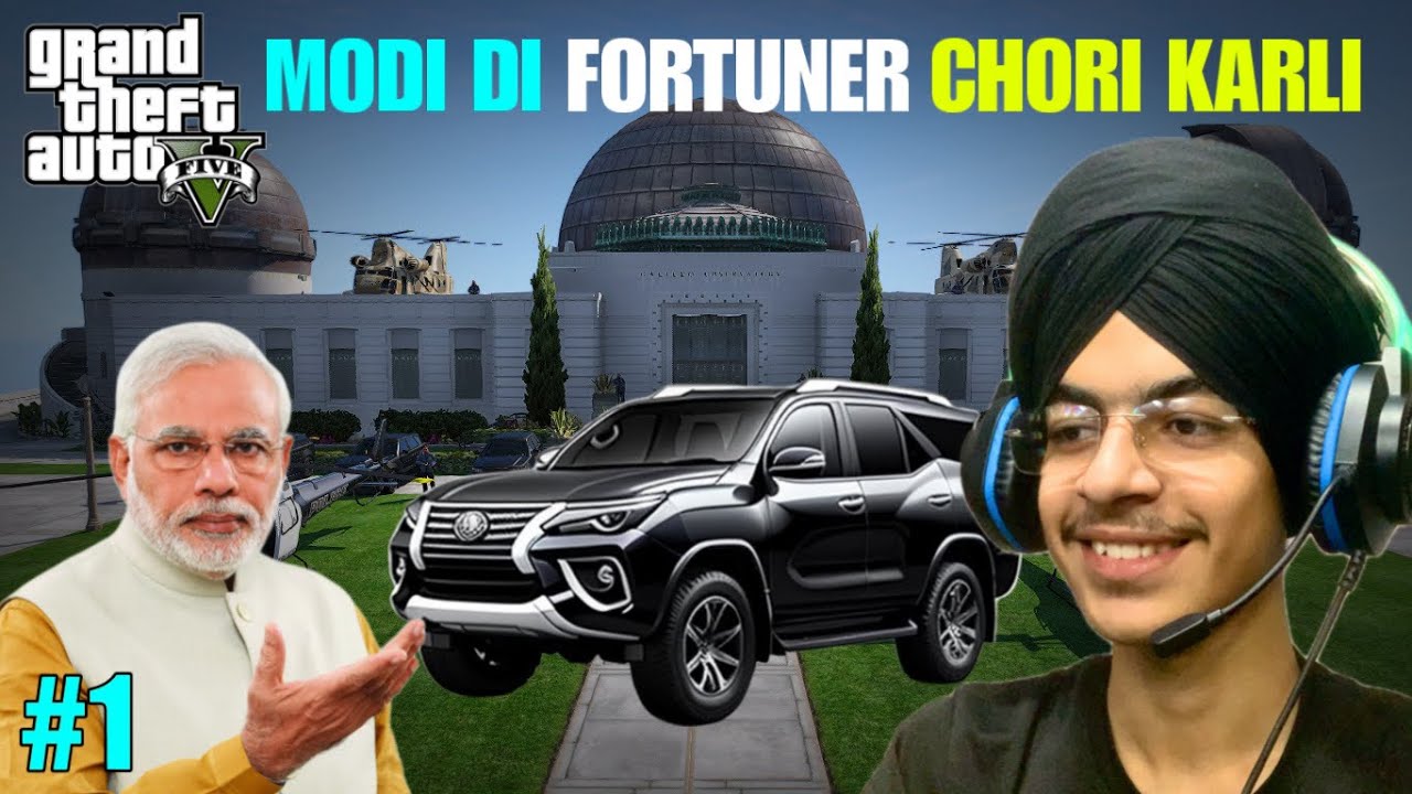 MODI DI FORTUNER CHORI KARLI | GTA 5 GAMEPLAY #1 - YouTube