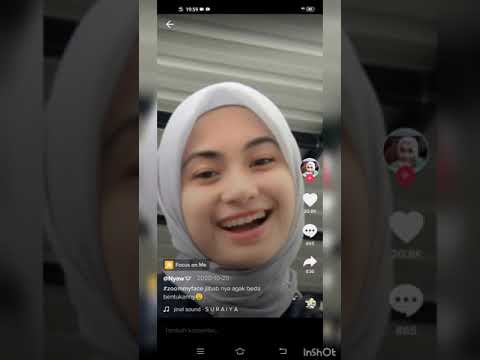 Dayana pacar fiki pakai jilbab bikin ngiler pemersatu bangsa.