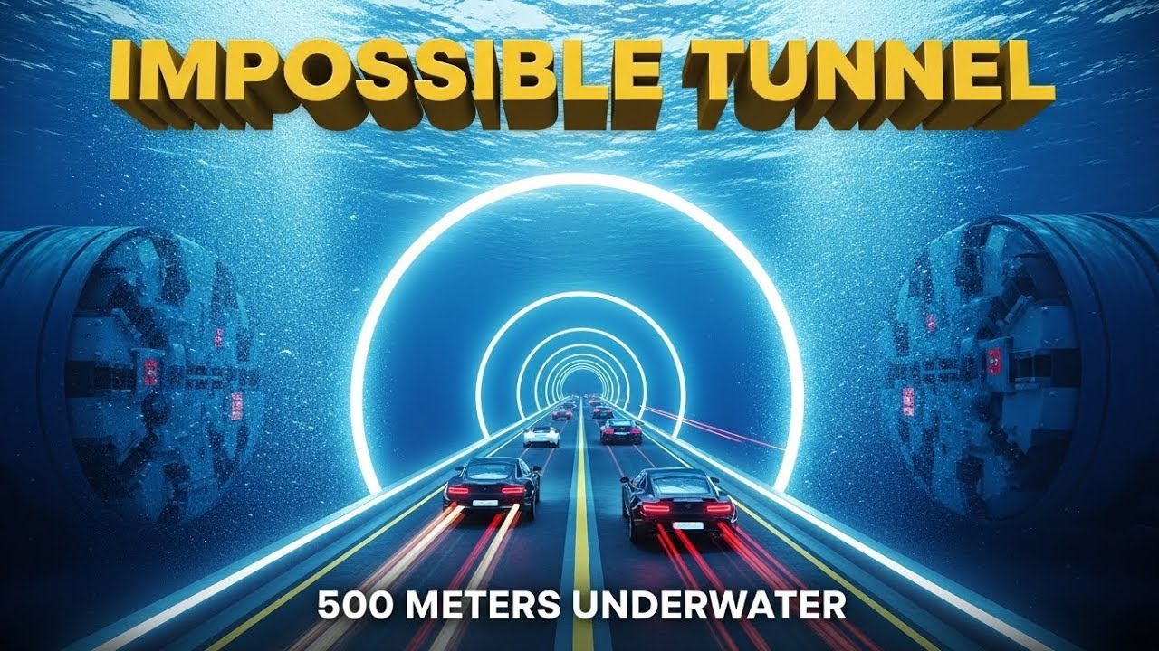 Building the Impossible The Deep Sea Tunnel 500 Meters Underwater ...