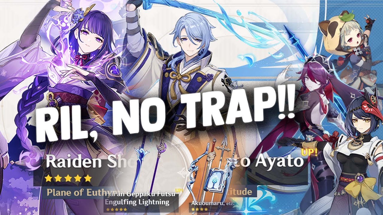 Raiden Ayato Rerun | Banner 3.3 Phase 2 Review - Genshin Impact 3.3 ...