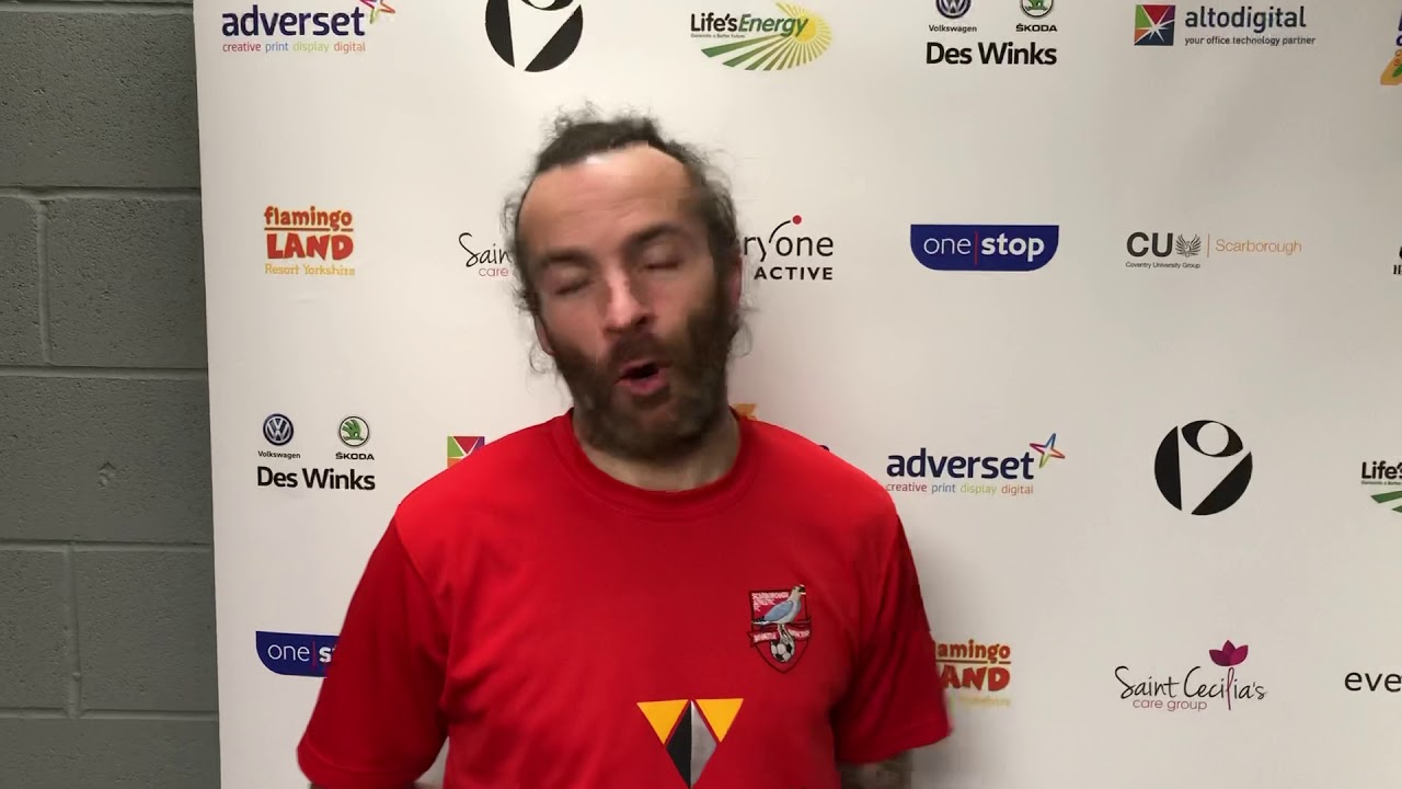 Dave Merris on the draw against Nantwich - YouTube