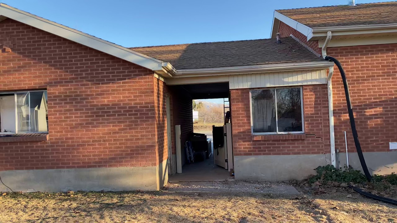 Exterior of our 1965 home. - YouTube