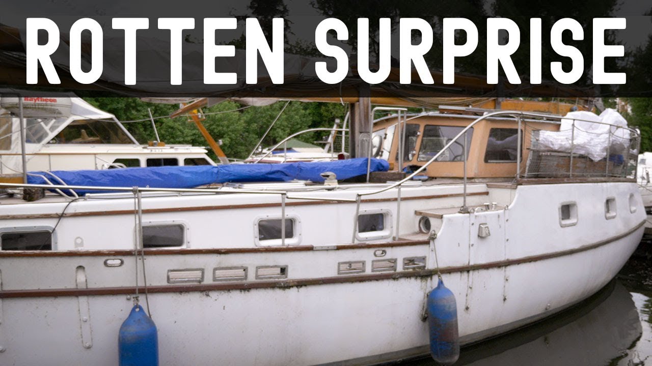 Rotten Boat - Can we save it? | Sailing Mahalo Episode 8 - YouTube