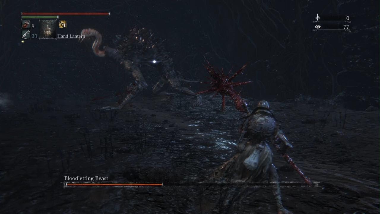Bloodborne bloodletting beast - YouTube
