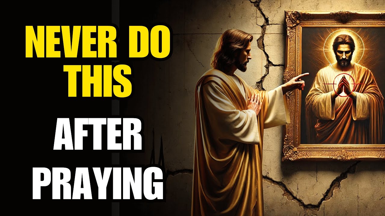 5 Mistakes You Shouldn't Make After Praying - YouTube
