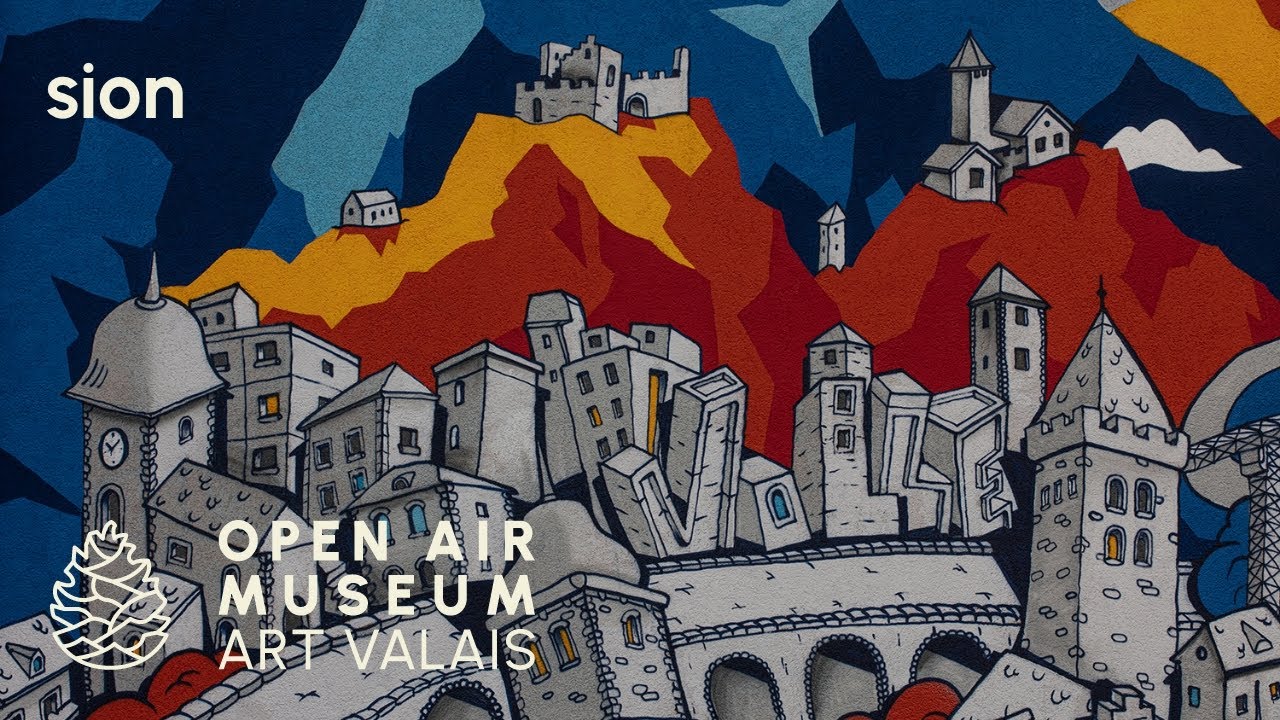 SION CAMIL & OKEAN - ’A Flow to the Valley’ mural street art | Art ...