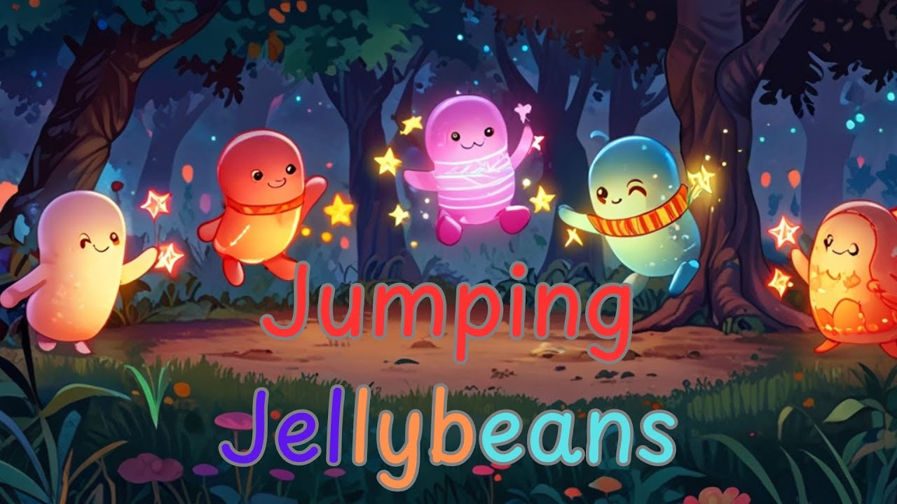🍭 Jumping Jellybeans! | Fun & Colorful Song for Kids 🎶 - YouTube