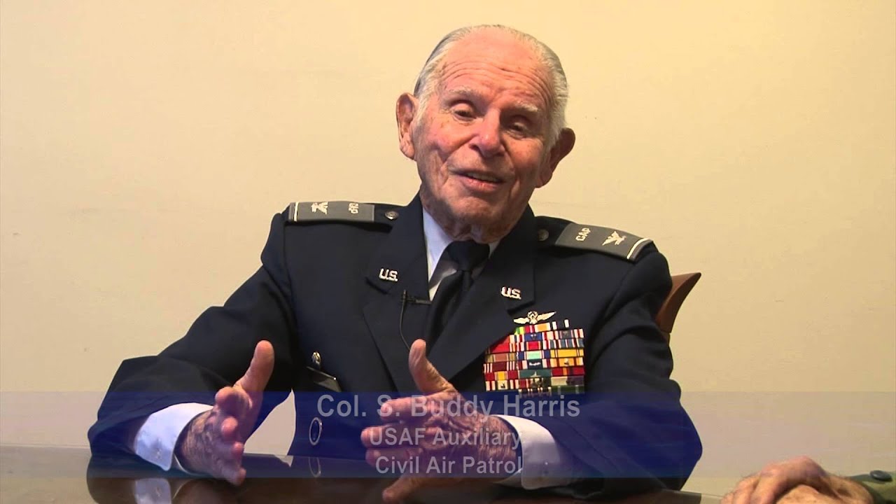 Colonel Buddy Harris, WWII veteran - YouTube
